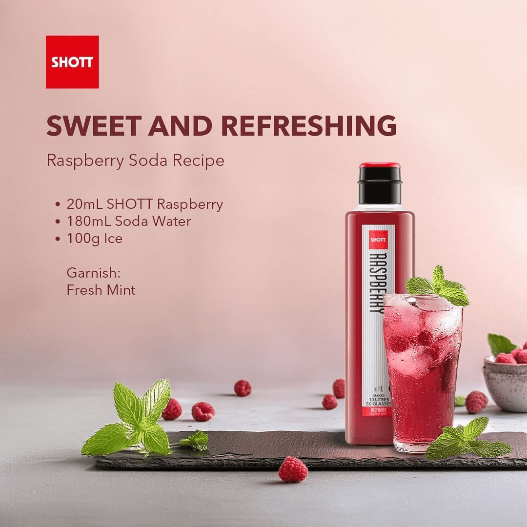Raspberry Soda – SHOTT Beverages