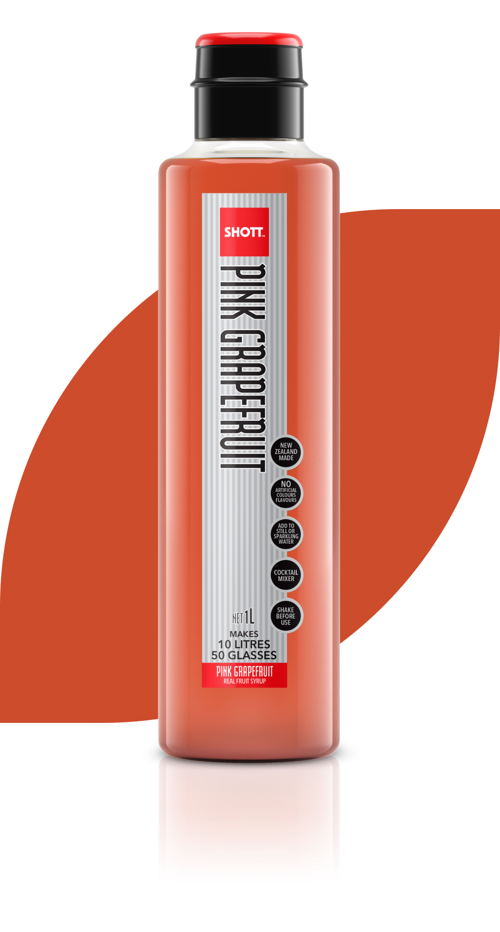 SHOTT Pink Grapefruit Syrup 1Ltr – SHOTT Beverages